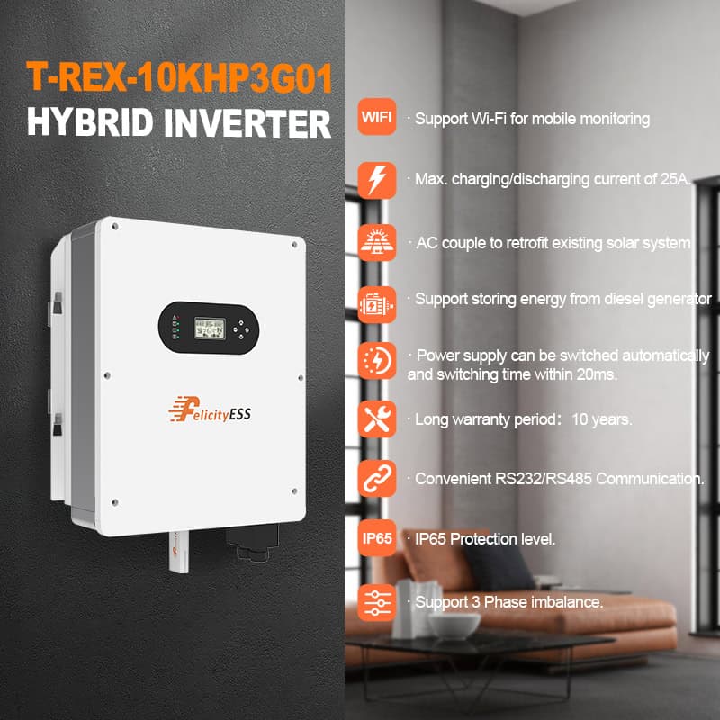 Installation Tutorial for T-REX-10KHP3G01 Inverter