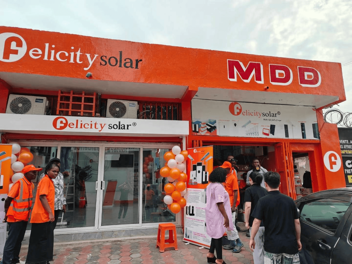 Felicitysolar Opened Kinshasa Offline Store